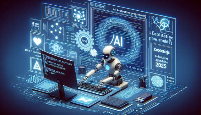 Top score on codeforces by an AI model at the end of 2025 | Manifold