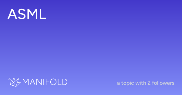 ASML | Manifold