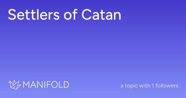 Settlers of Catan | Manifold